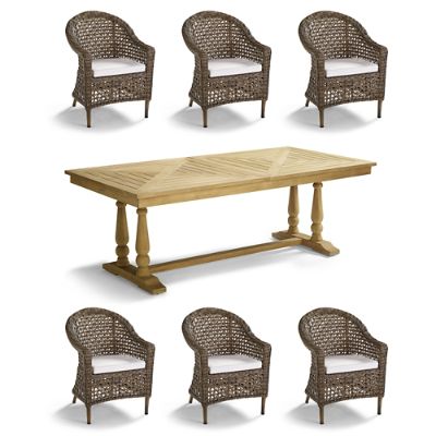 Santa Rosa 7-pc. Dining Set | Frontgate
