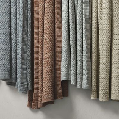 Ellison Knit Throw | Frontgate