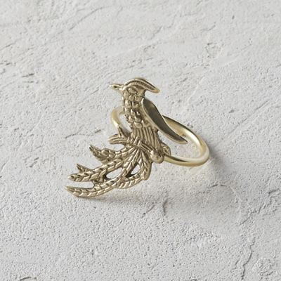 Pheasant Napkin Rings, Set of Four | Frontgate
