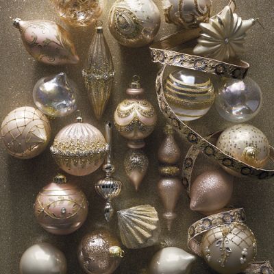 Champagne Toast 30-piece Ornament Collection | Frontgate