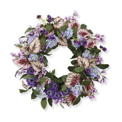 Indigo Anemone Wreath | Frontgate