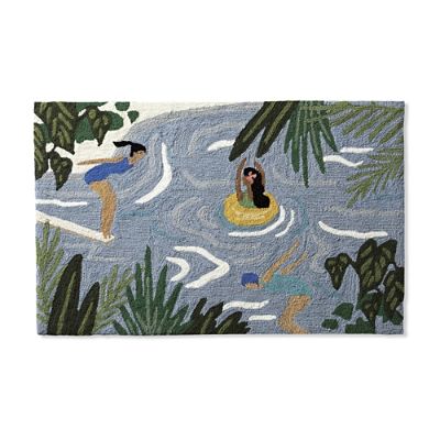 Pool Daze Door Mat | Frontgate