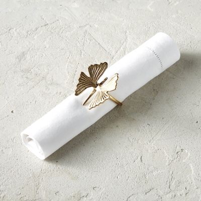 Butterfly Napkin Rings, Set of Four | Frontgate