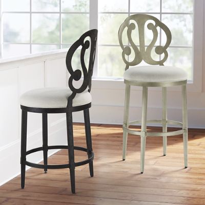 Cecelia Metal Bar & Counter Stool | Frontgate