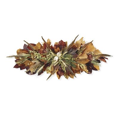 Bristle Feather Swag | Frontgate