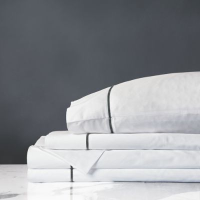 Linea Velvet Ribbon Sheet Set by Eastern Accents | Frontgate