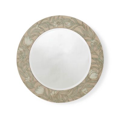 Morgan Inlay Round Wall Mirror | Frontgate