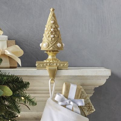 Marquette Velvet Stocking | Frontgate