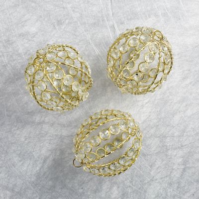 Crystal Orbs, Set of Three | Frontgate