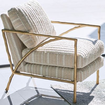 Burton Accent Chair | Frontgate