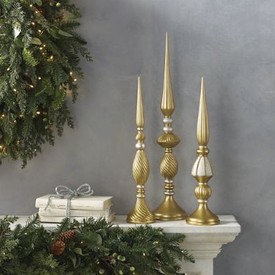 Decorative Finials, Set of Three | Frontgate