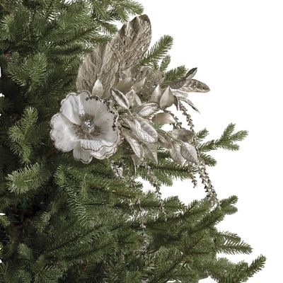 Luxe Gem Velvet Magnolia Bundle with Gilded Lifelike Greenery for ...