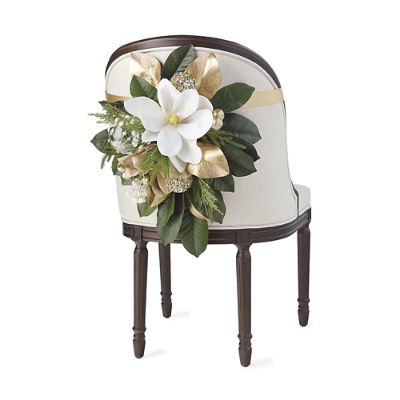 Gilded Glamour Chairback Swags, Set of Two | Frontgate