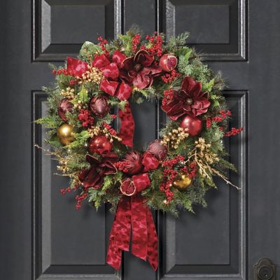 Regal Splendor Duo Wreath | Frontgate