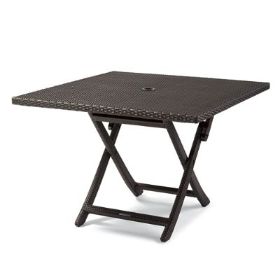 Café Contract-Grade Square Folding Table | Frontgate