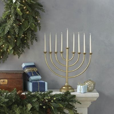 Classic Hanukkah Menorah | Frontgate