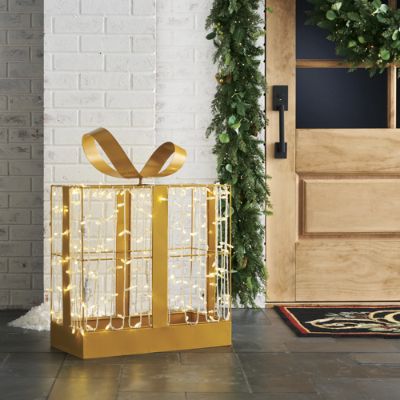 LED 3D Gift Box | Frontgate