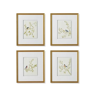 Gilded Birds Giclée Prints | Frontgate