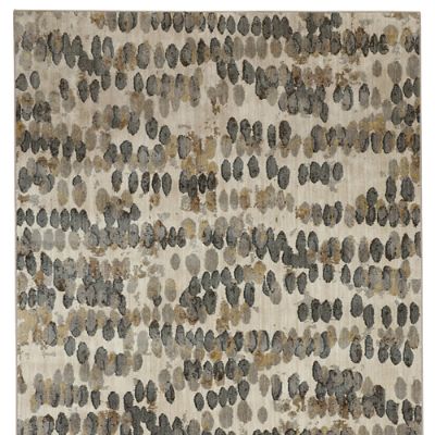 Leo Performance Rug with Stain Resistant Triexta & Ivory/Multi Colors