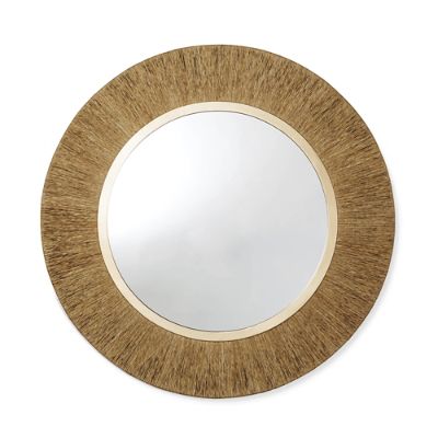 Janis Paper Rope Mirror | Frontgate
