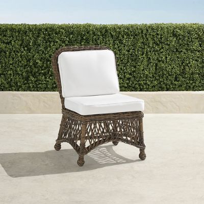 Hampton Dining Side Chairs in Driftwood Wicker, Set of Two | Frontgate