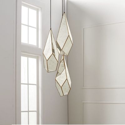 Simone Shard Pendant Cluster | Frontgate