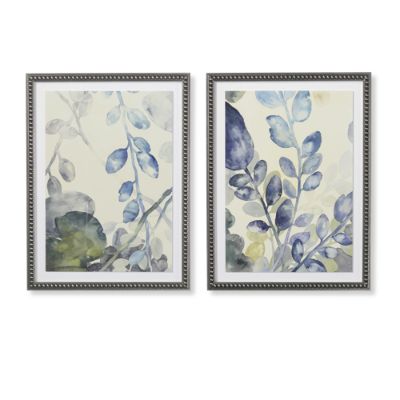 Dancing Leaves Diptych | Frontgate