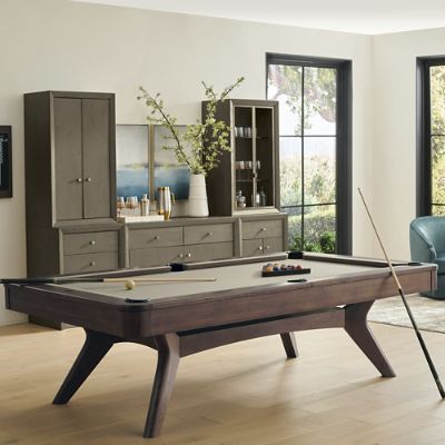 Callaghan Pool Table with Mid-Century Modern Design & Tournament ...