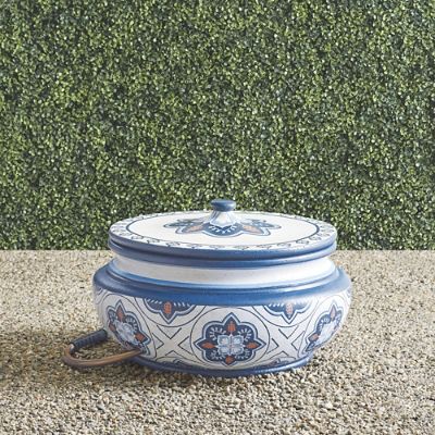 Azura Handpainted Hose Pot | Frontgate