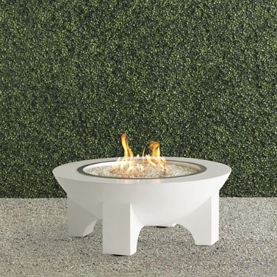 Pavos Fire Pit with 55,000 BTU Output & Optional Teak Table Top Conversion