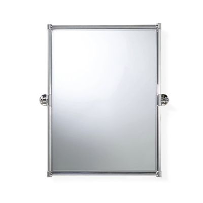 Frontgate Resort Collection Wall Mirror with Polished Nickel Finish ...