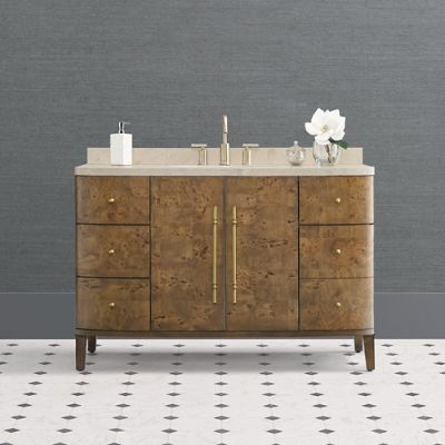 Brando 52" Single Bath Vanity | Frontgate
