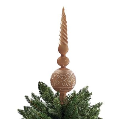 Ginger Snap Grandeur Tree Topper | Frontgate