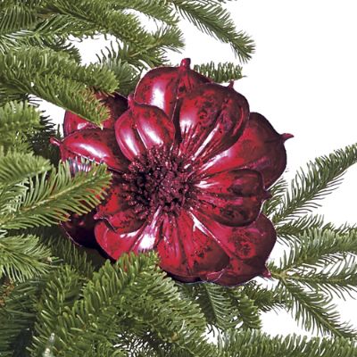 Glitter Metallic Magnolia Stems, Set of Six | Frontgate