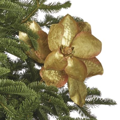Metallic Magnolia Stems, Set of Six | Frontgate