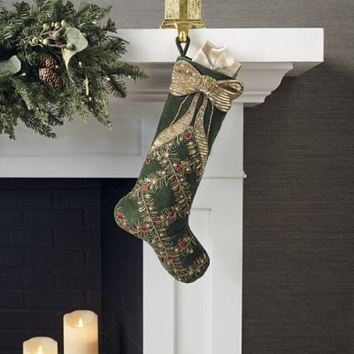 Wrapped in a Bow Stocking | Frontgate