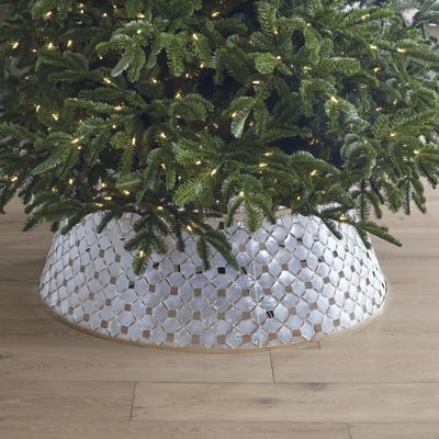 Capiz Tree Collar | Frontgate
