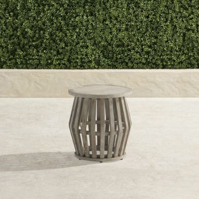 Melena Accent Stool | Frontgate
