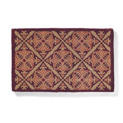 Bronte Tile Door Mat in Sunrise | Frontgate
