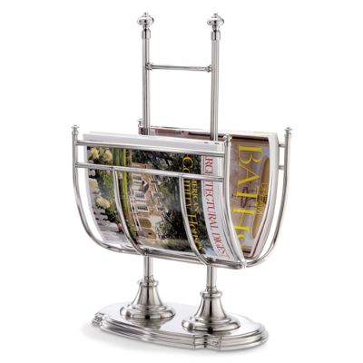 Belmont Freestanding Magazine Rack | Frontgate
