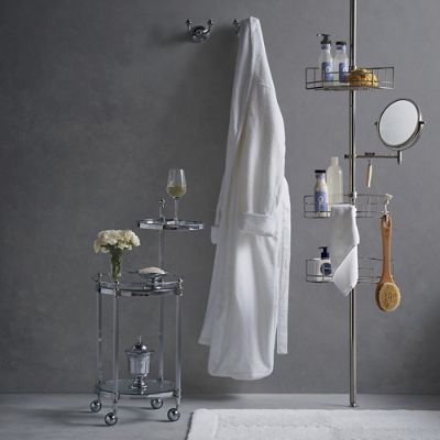Stainless Steel Tension-mount Shower Butler | Frontgate