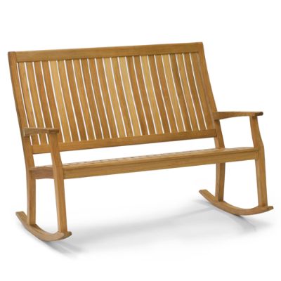 Teak Double Rocking Chair | Frontgate