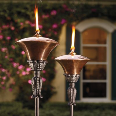 Athena Garden Torch | Frontgate