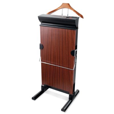 Mahogany-finish Pants Press | Frontgate