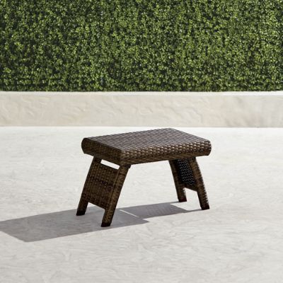 Balencia Bronze Rectangular Side Table | Frontgate