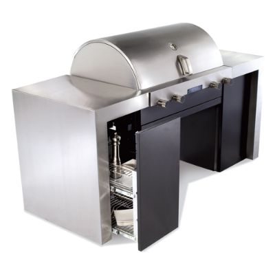 Porsche Design X-Series Gas Grill with Island | Frontgate