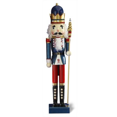 6' Lighted Nutcracker | Frontgate