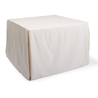 42" Square Tablecloth in Eggshell | Frontgate