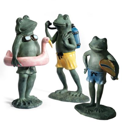 Beach Frog Statues | Frontgate