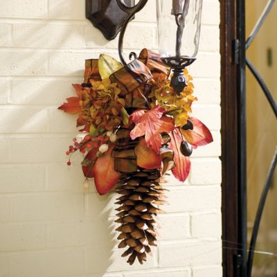Autumn Leaves Wreath and Garland | Frontgate